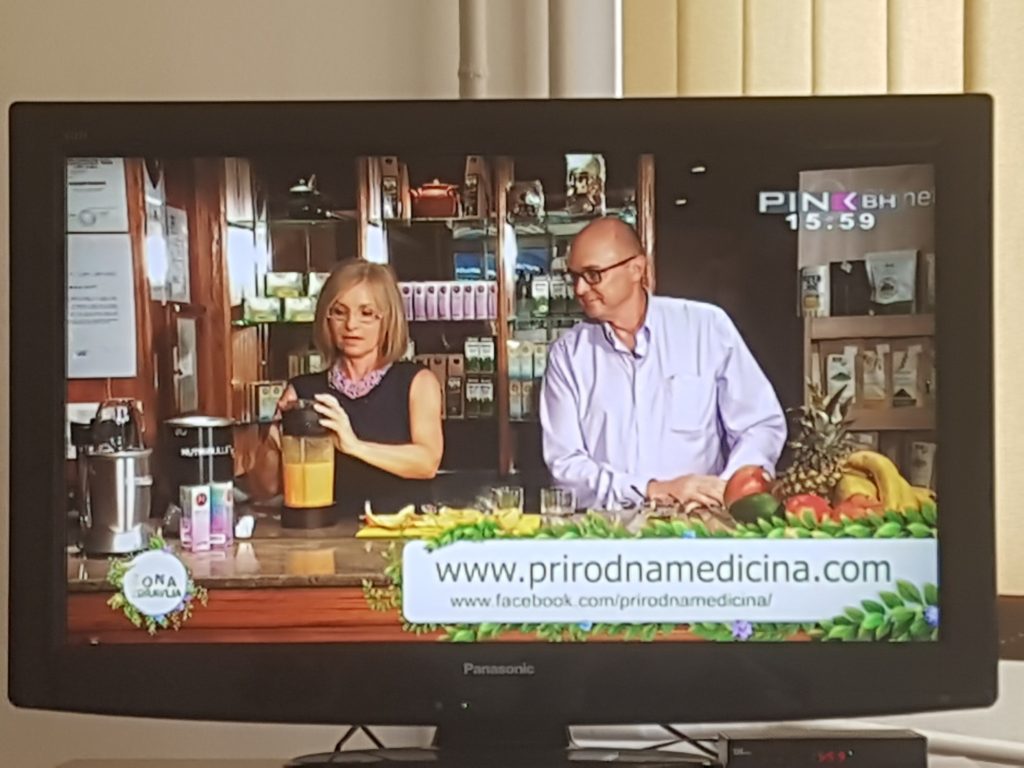 Zona Zdravlja Pink TV BiH. Autori emisije Vedran i Mirjana Hasanagić